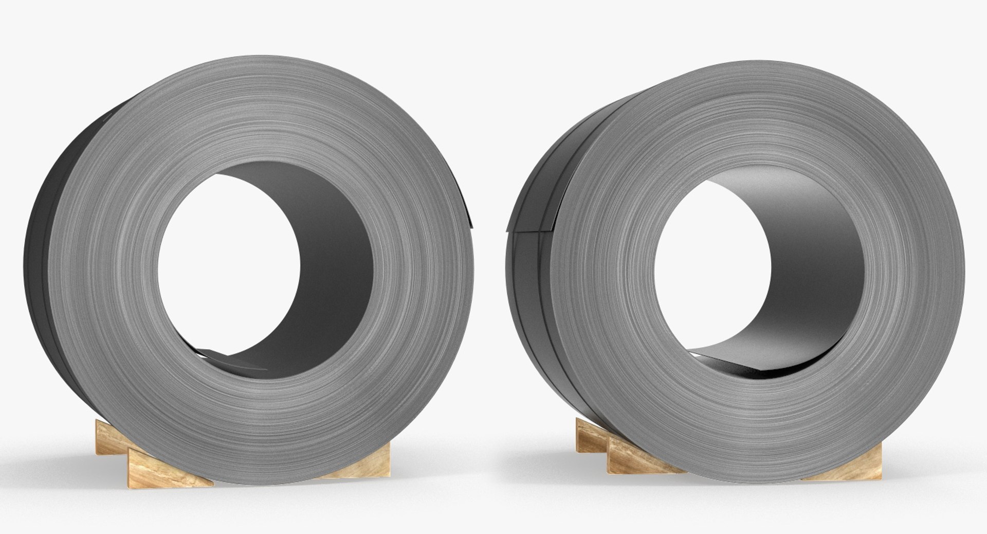 Hot Rolled Steel Coil 3D Model - TurboSquid 1330081