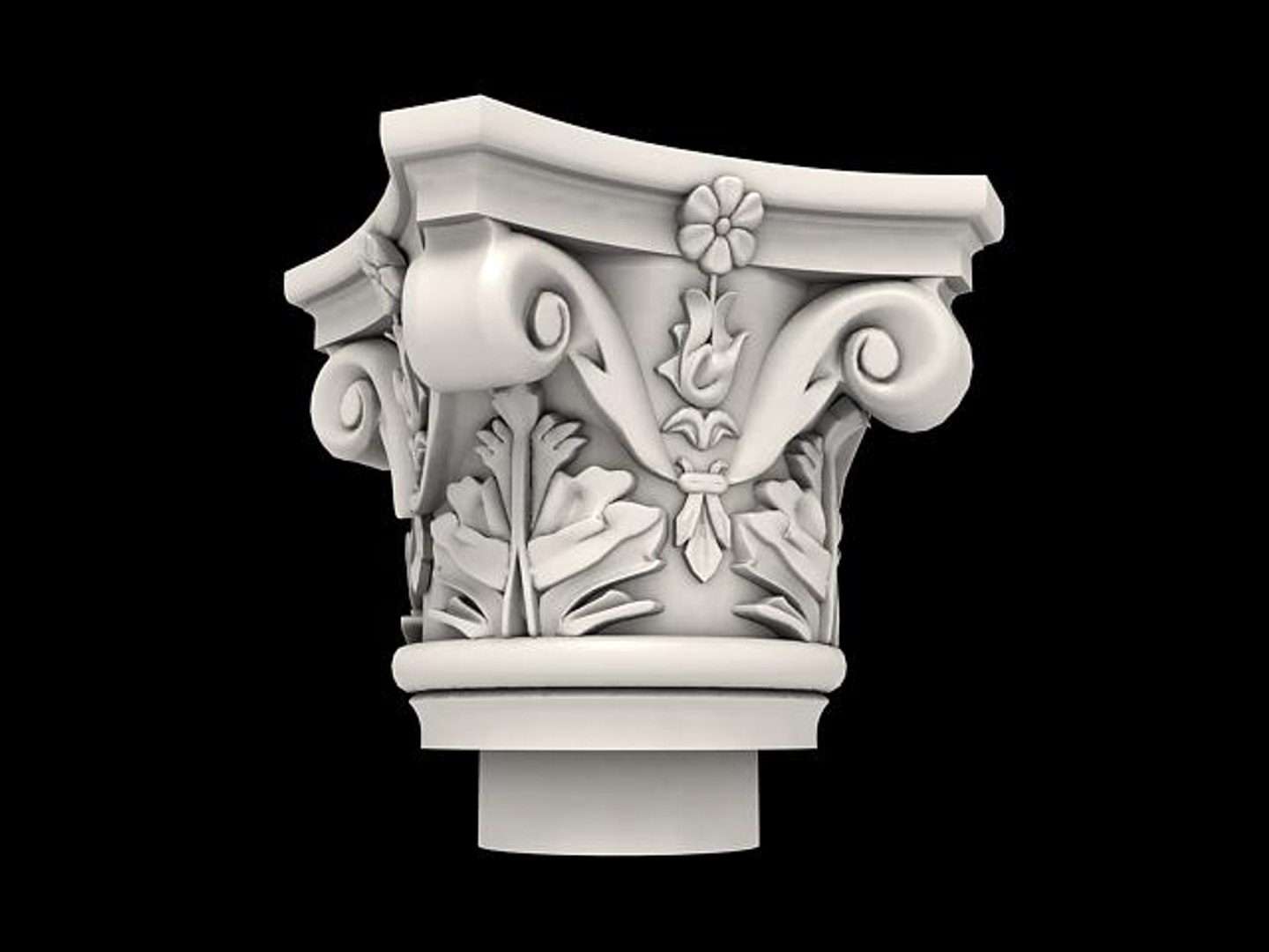Capital 3d Model