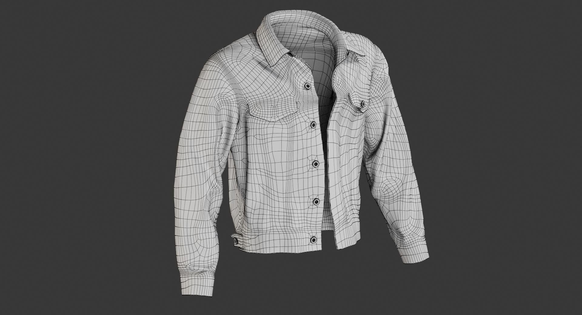 Mesh jackets 9 - 3D model - TurboSquid 1653691