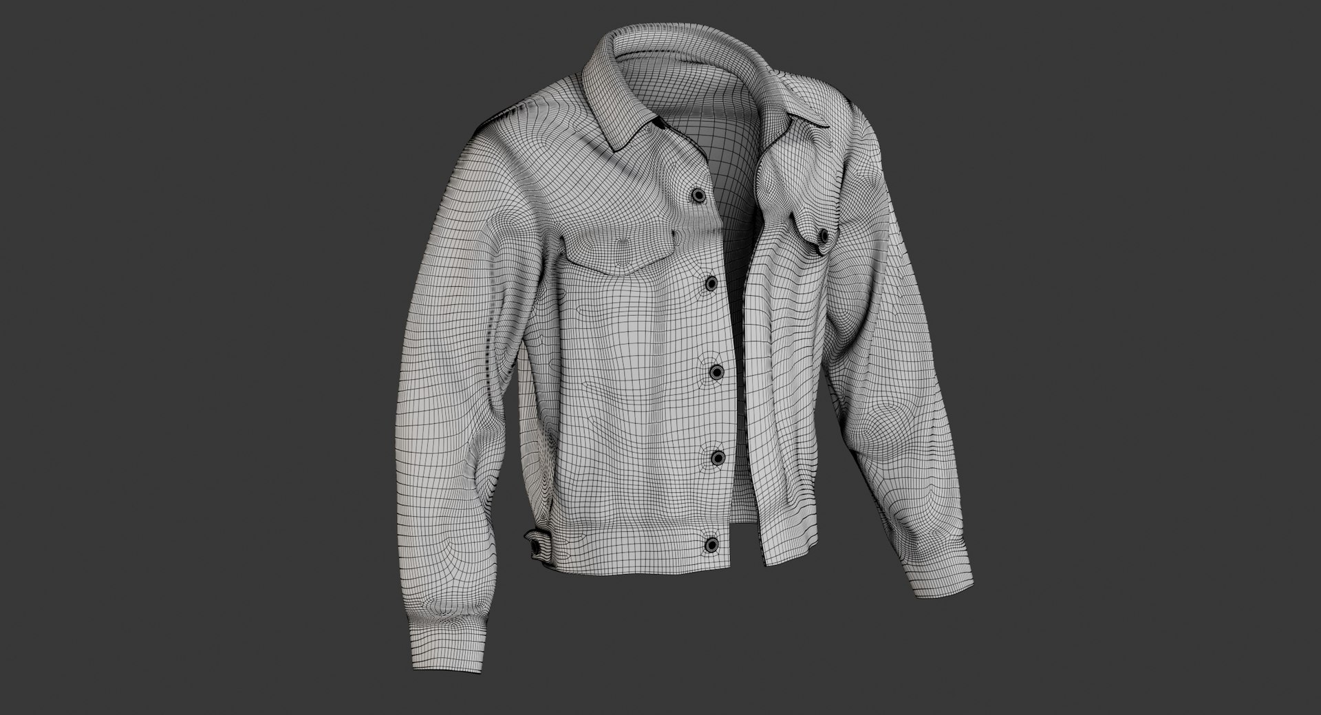 Mesh jackets 9 - 3D model - TurboSquid 1653691