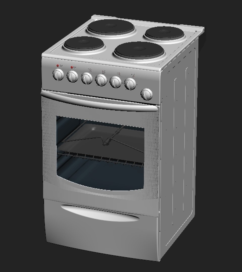 3d Electric Range