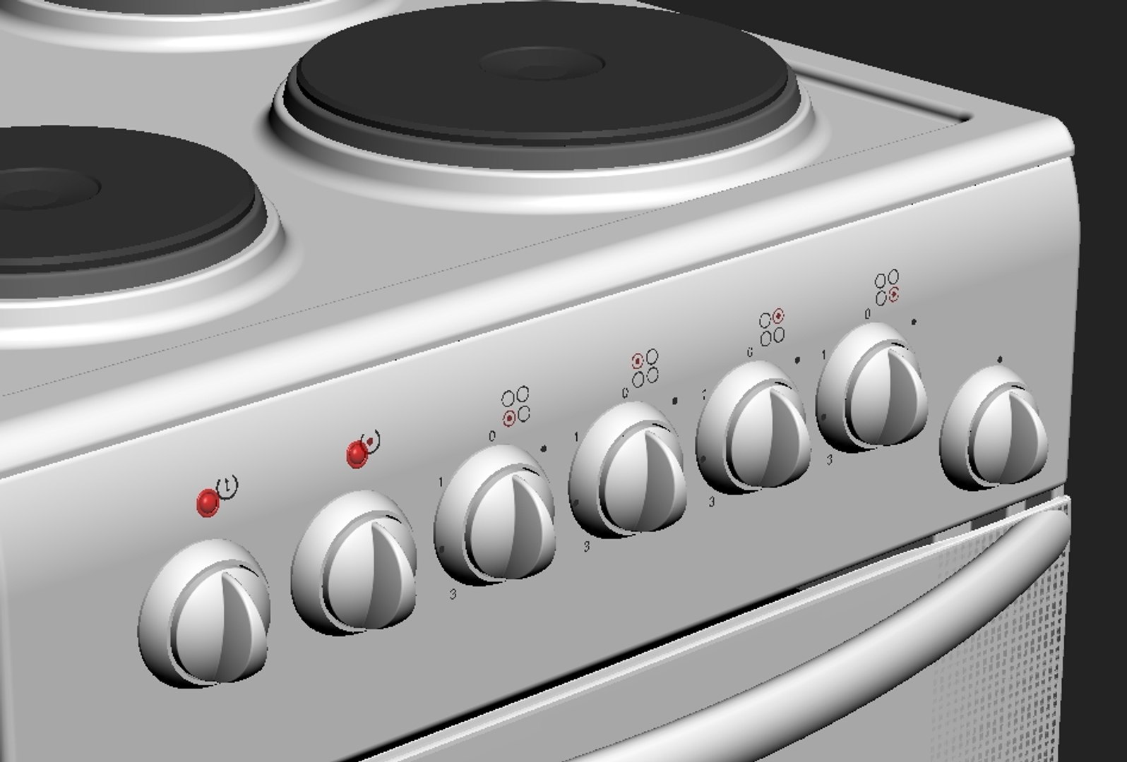 3d Electric Range