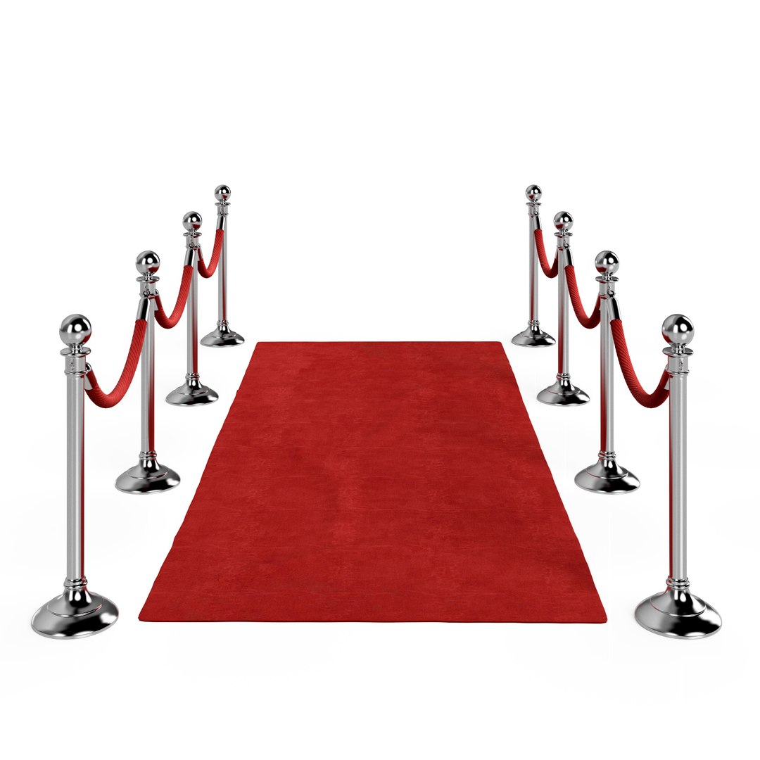 Red Carpet Stanchions 3d Max