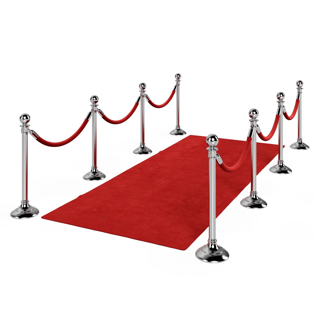 Red Carpet Stanchions 3d Max