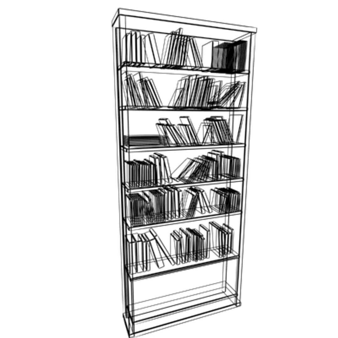max bookcase bookshelf