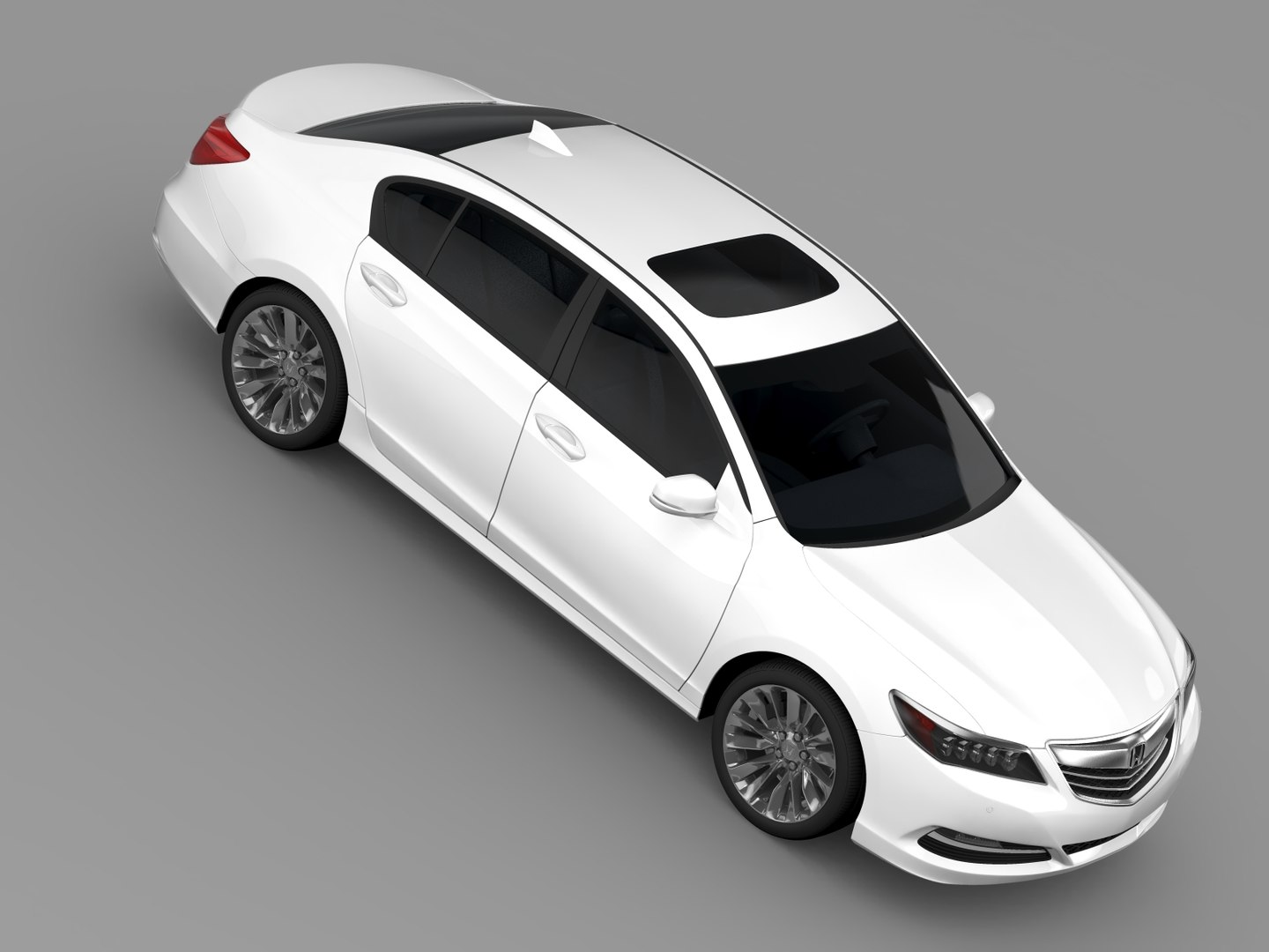 Honda Legend 2015 3d 3ds