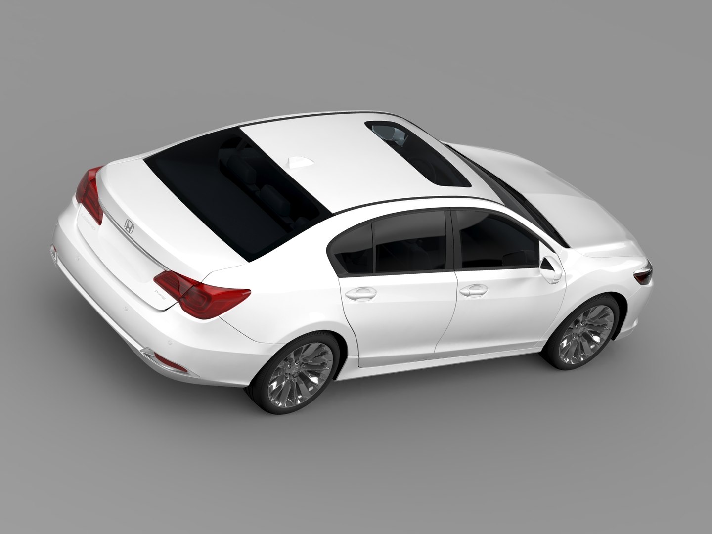 Honda Legend 2015 3d 3ds