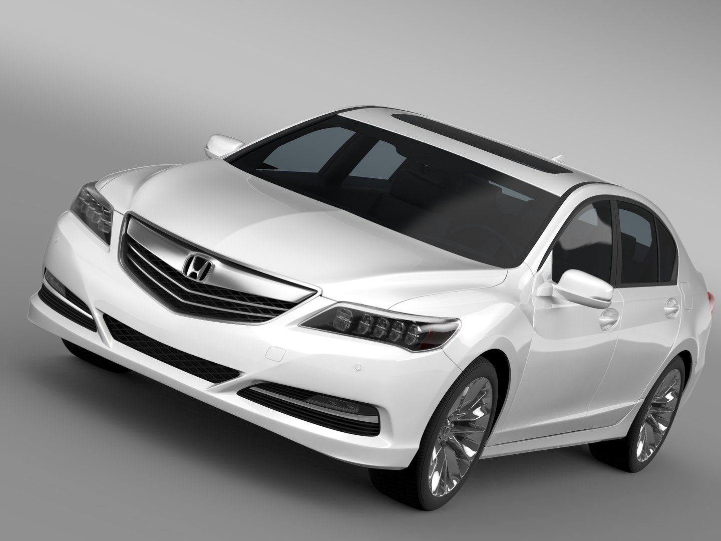 Honda Legend 2015 3d 3ds