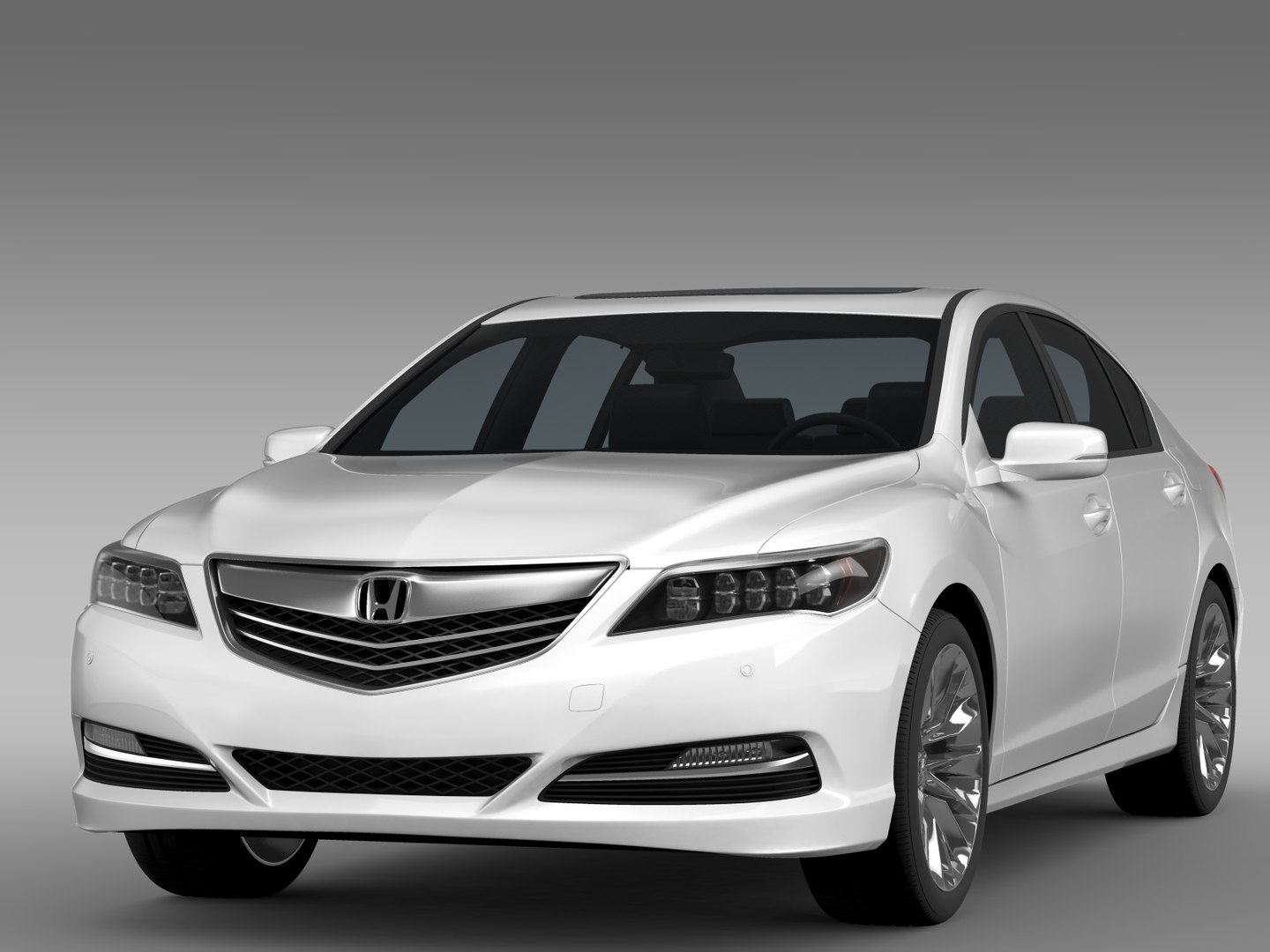 Honda Legend 2015 3d 3ds