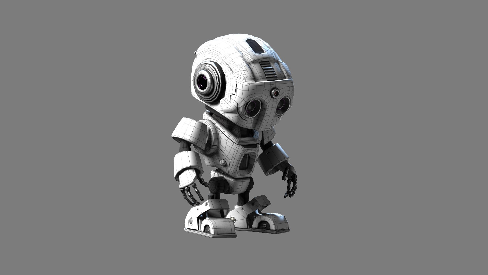 Robot 3D Model - TurboSquid 2402686