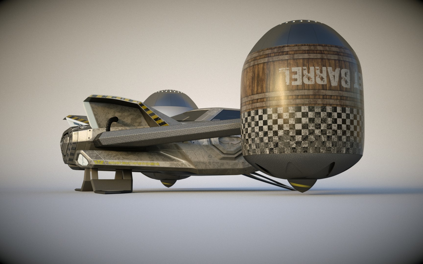 T Jet 3d Model