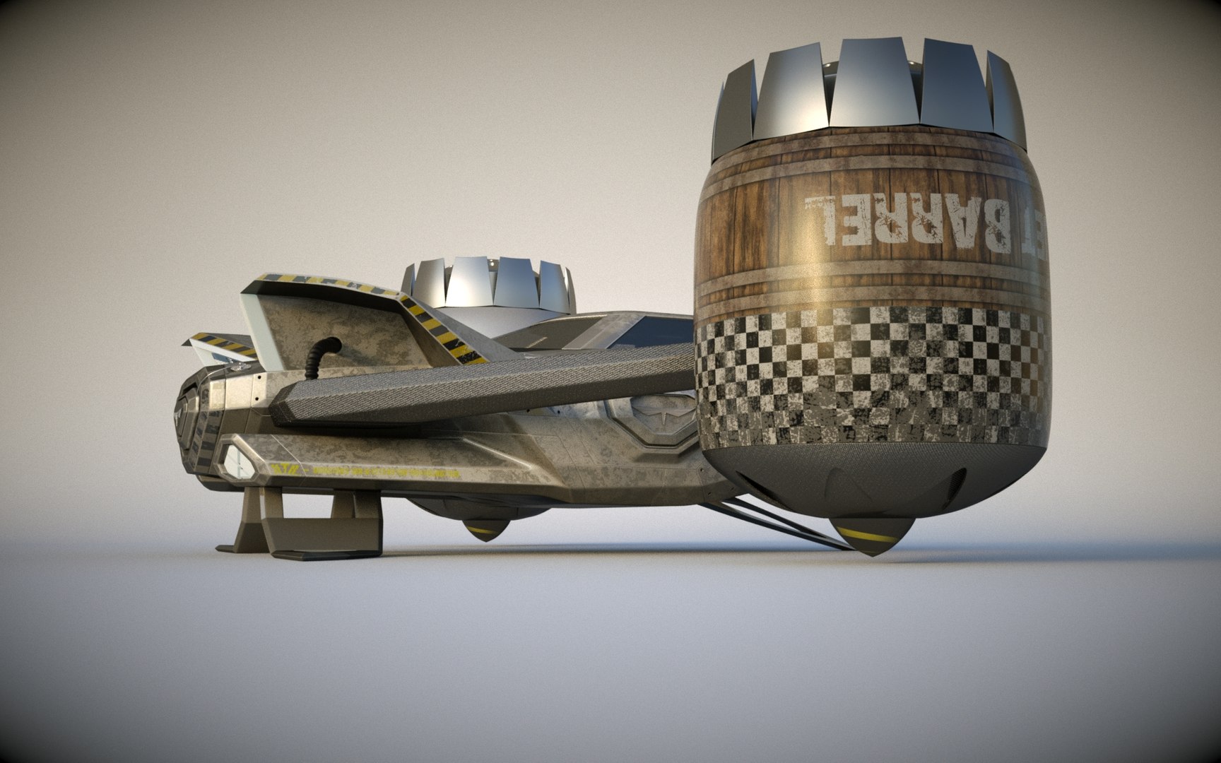 T Jet 3d Model