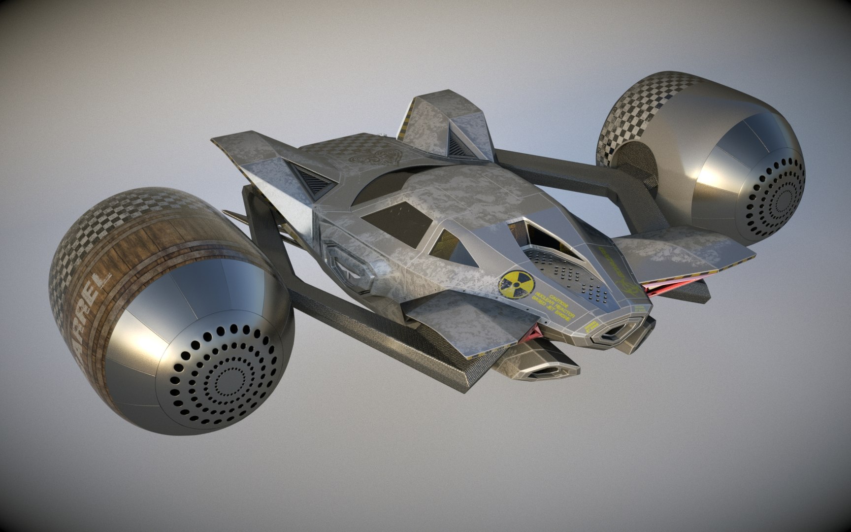 T Jet 3d Model