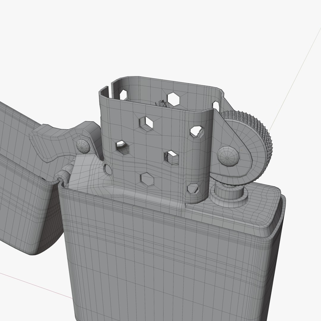 Zippo Lighter 3D Model - TurboSquid 2150057
