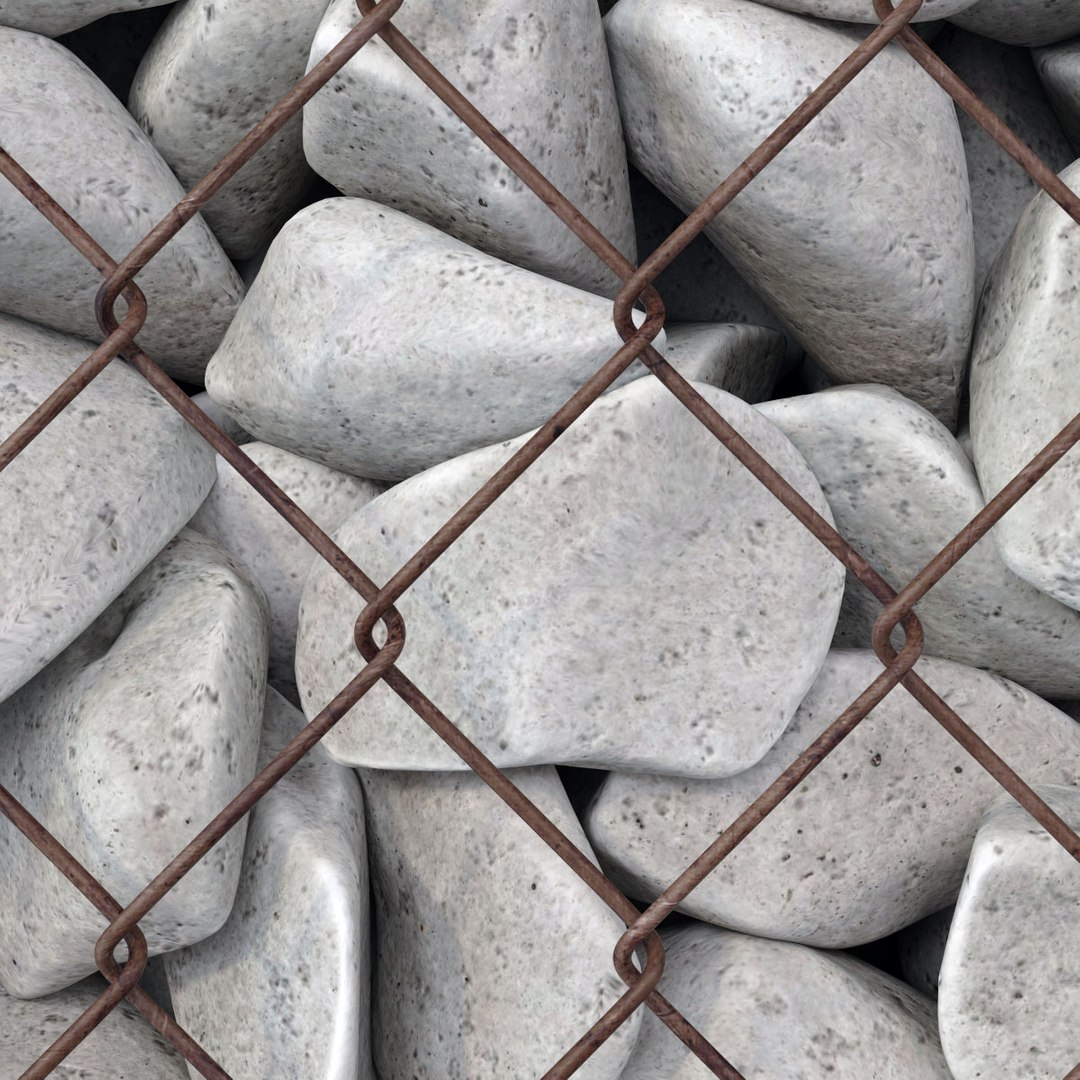 Gabion Cage Rock Stone N3 3D Model - TurboSquid 1851081
