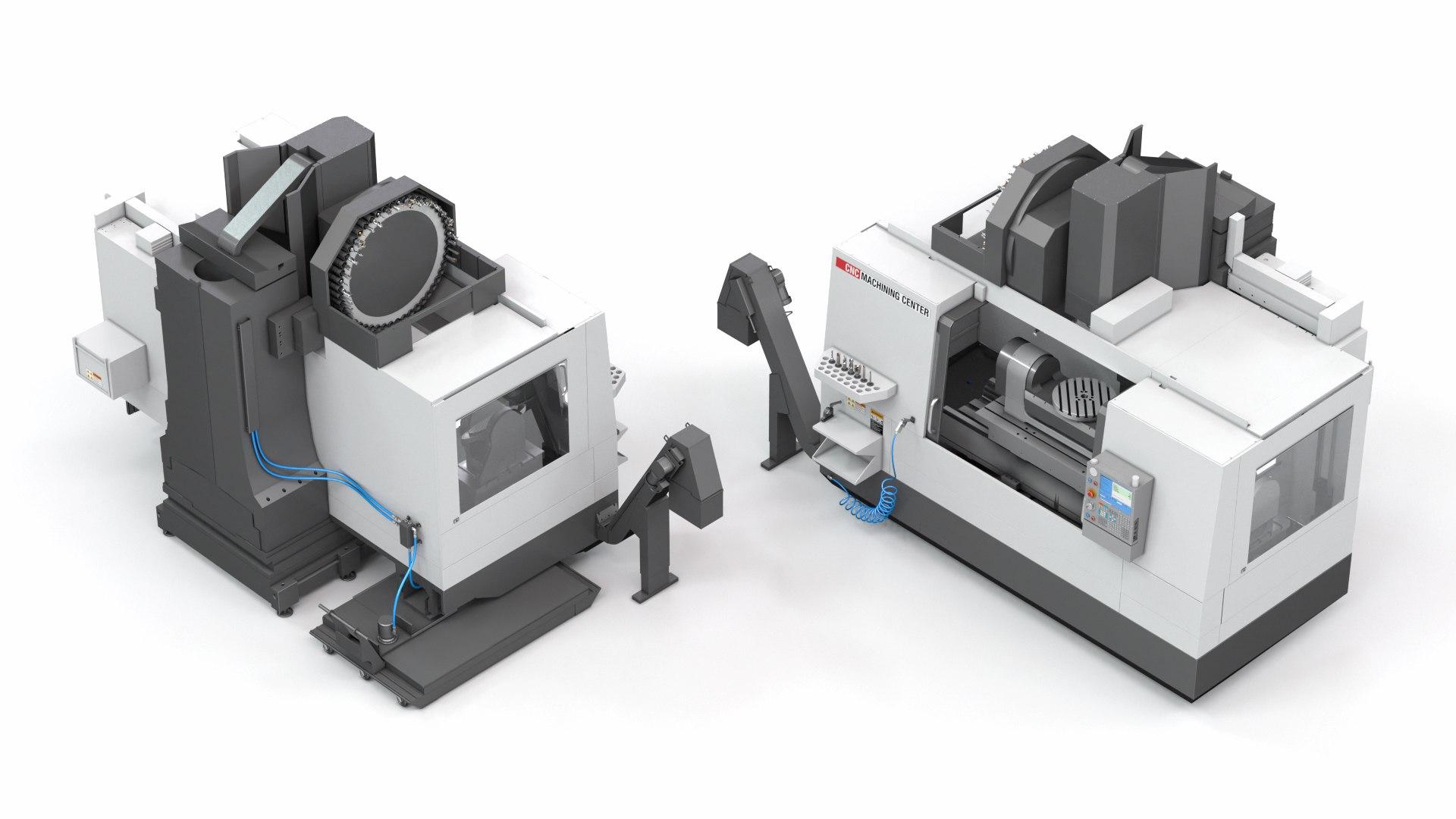 Milling machine CNC tool 3D model - TurboSquid 2148325