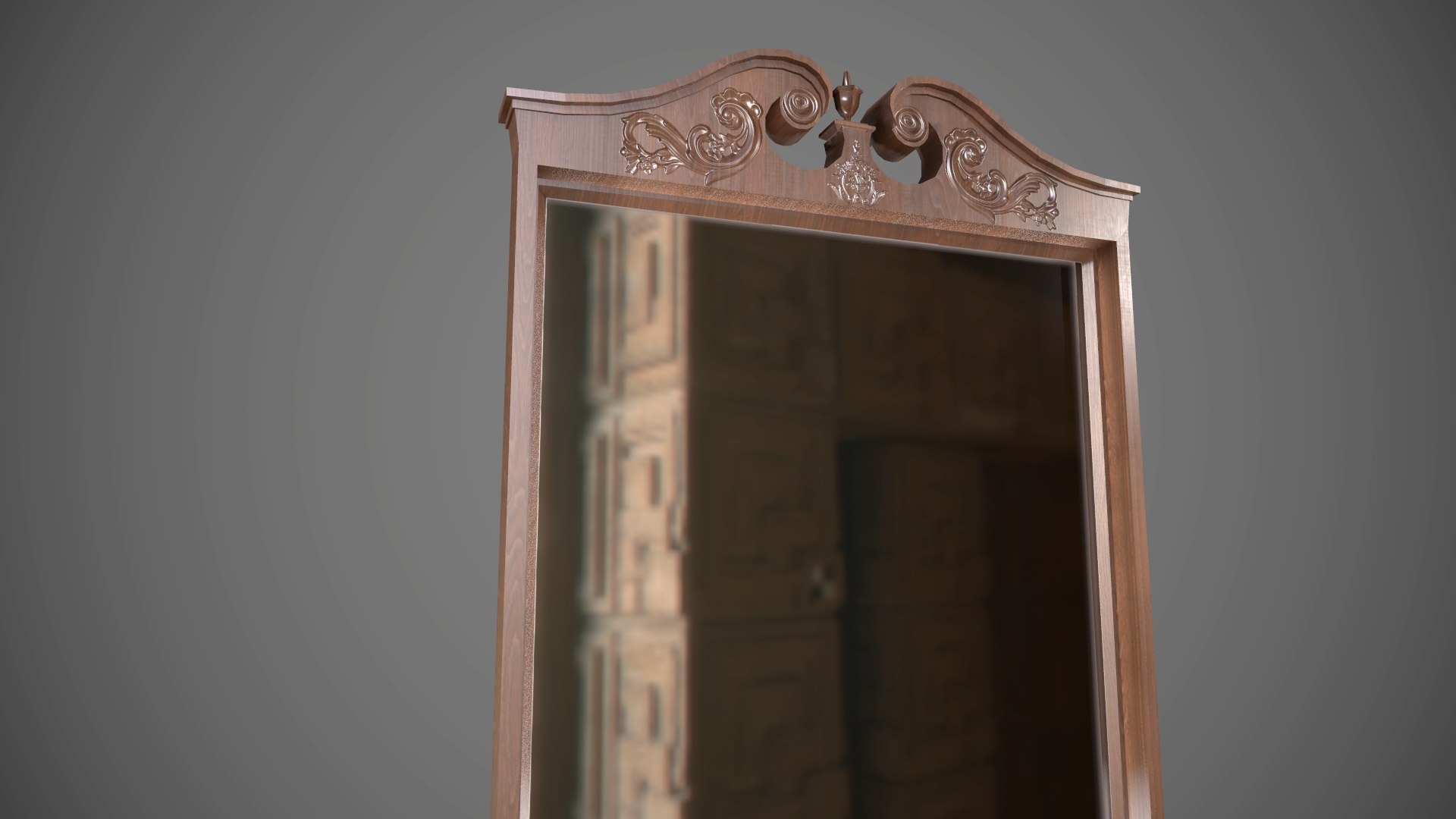 3D Mirror Low-poly Clean - TurboSquid 1179946