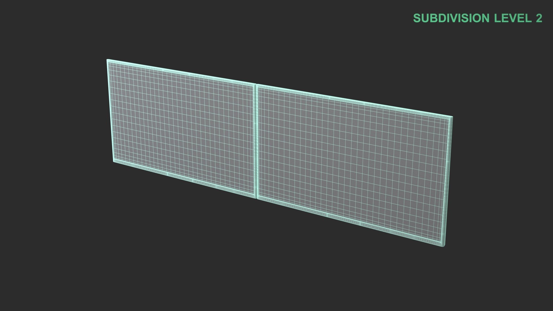 Dual Monitor With Stand 3D Model - TurboSquid 2389136
