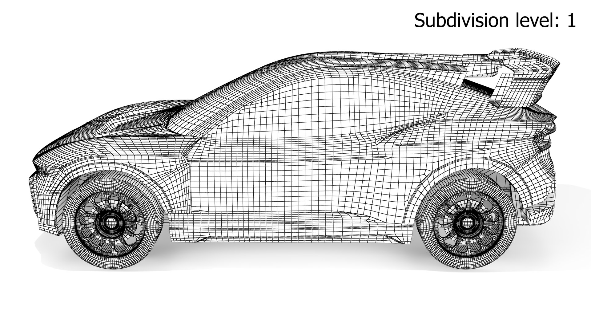 3D FC1-X Electric Rallycross SUV Ole Christian Veiby - TurboSquid 1948649
