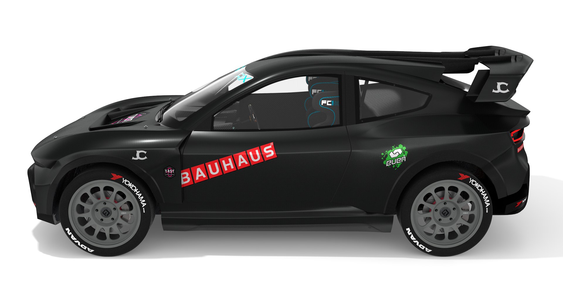 3D FC1-X Electric Rallycross SUV Ole Christian Veiby - TurboSquid 1948649