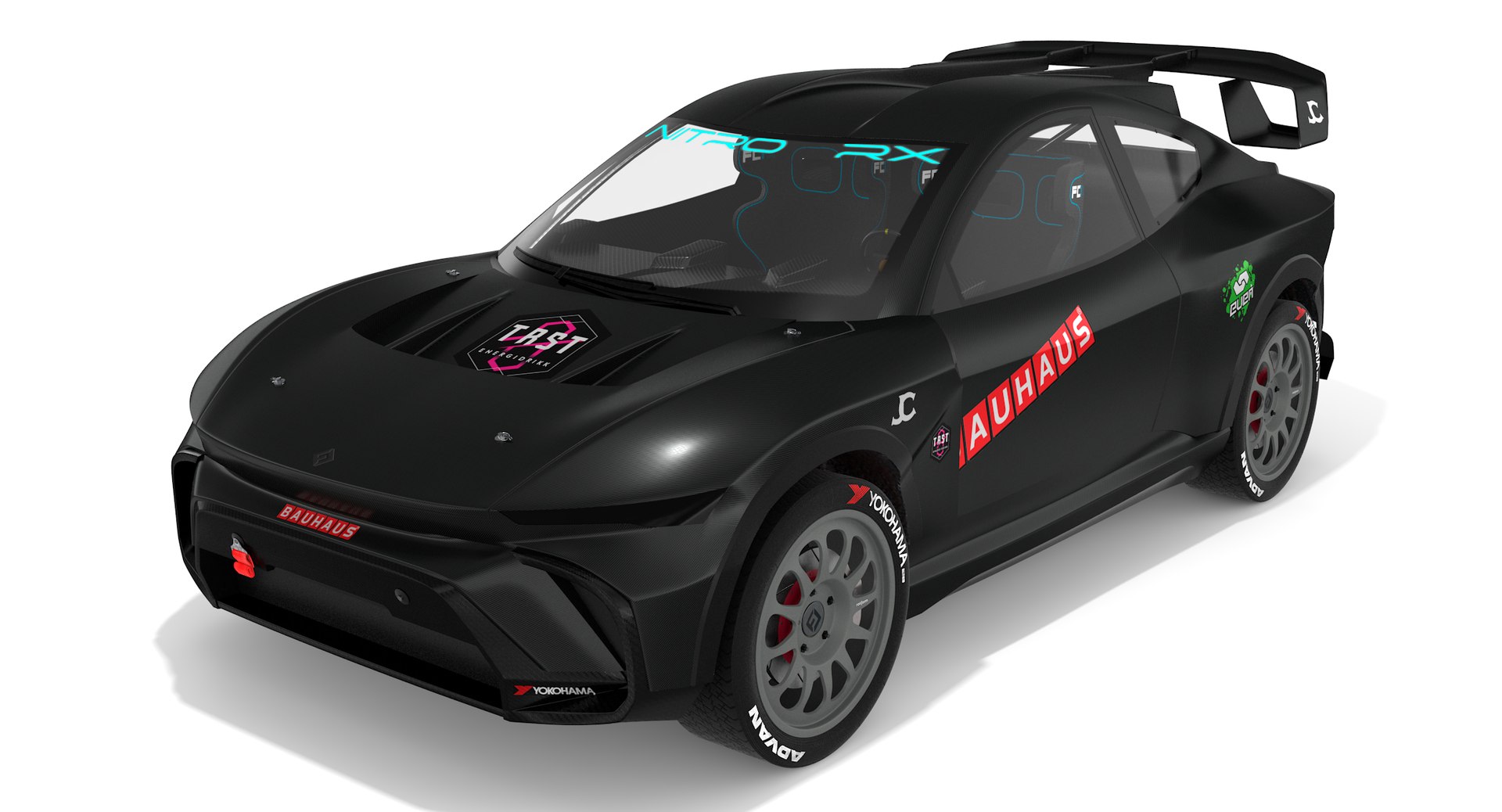 3D FC1-X Electric Rallycross SUV Ole Christian Veiby - TurboSquid 1948649
