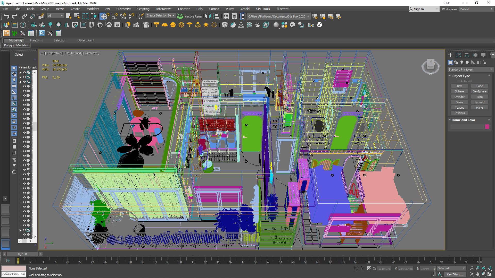 Apartment Sneech 02 - MAX FBX OBJ SKP DAE Simlab 3D Model - TurboSquid ...