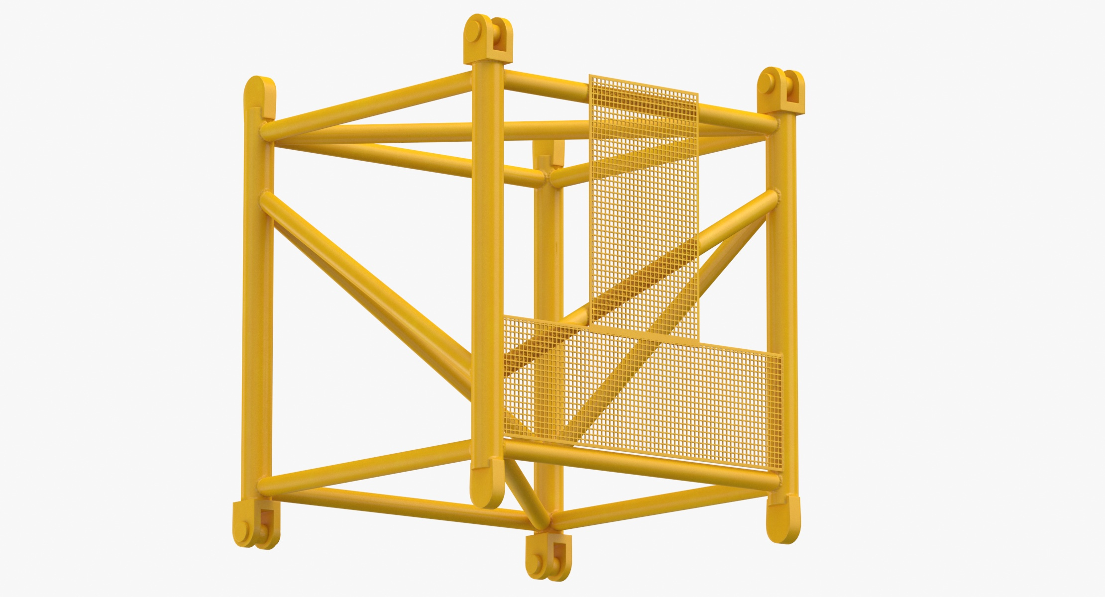 Crane s intermediate section 3D model - TurboSquid 1679954