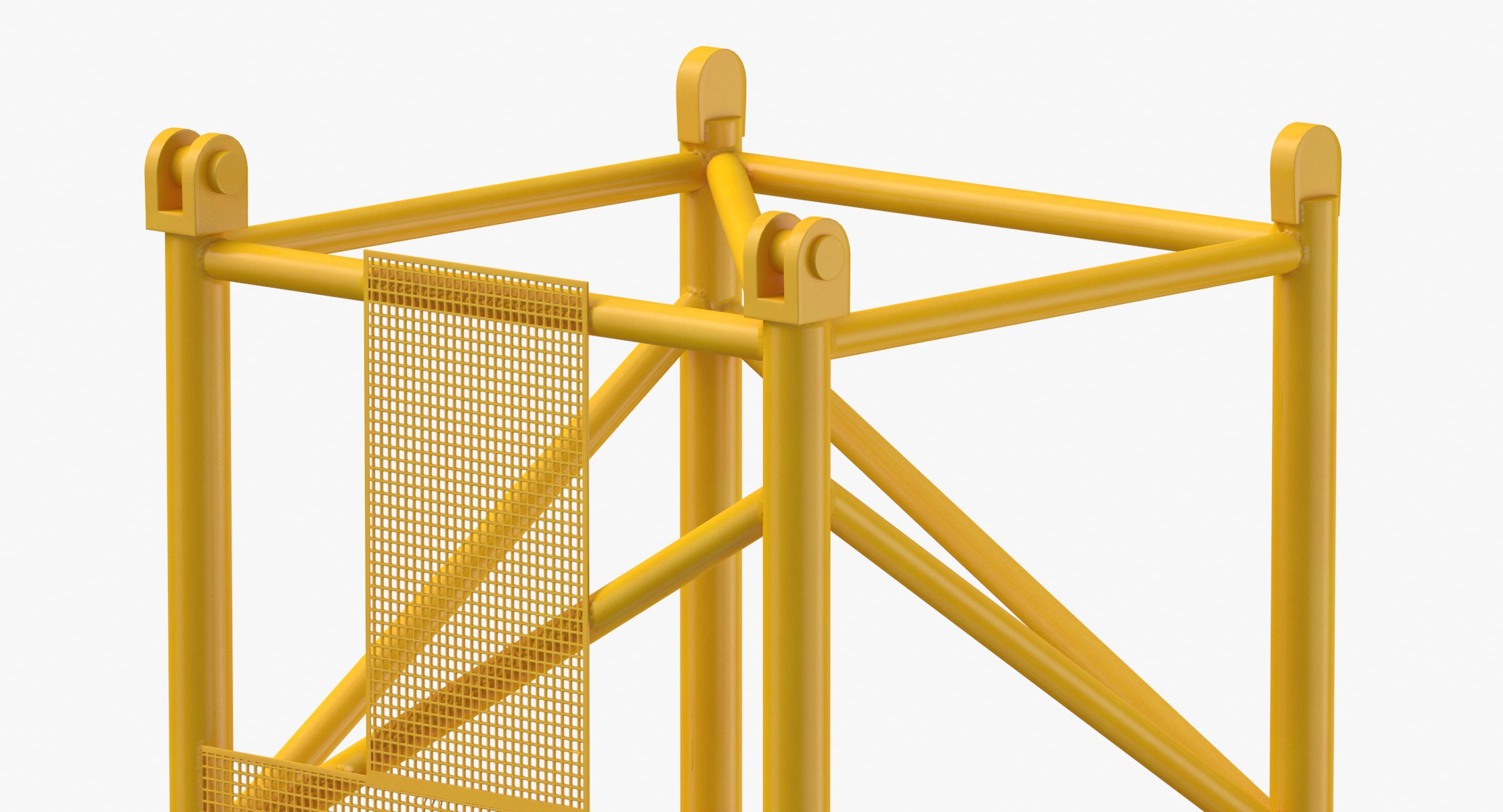 Crane s intermediate section 3D model - TurboSquid 1679954