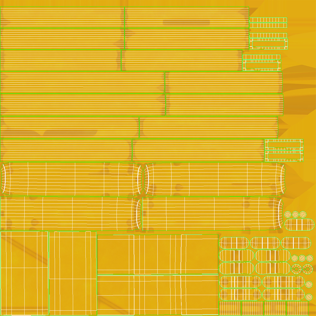 Crane s intermediate section 3D model - TurboSquid 1679954
