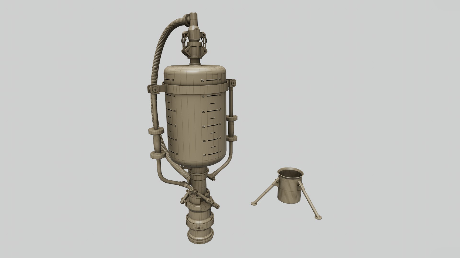 Quick Fill System 01 3D Model - TurboSquid 2186993