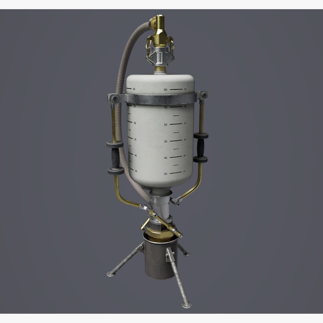 Quick Fill System 01 3D Model - TurboSquid 2186993