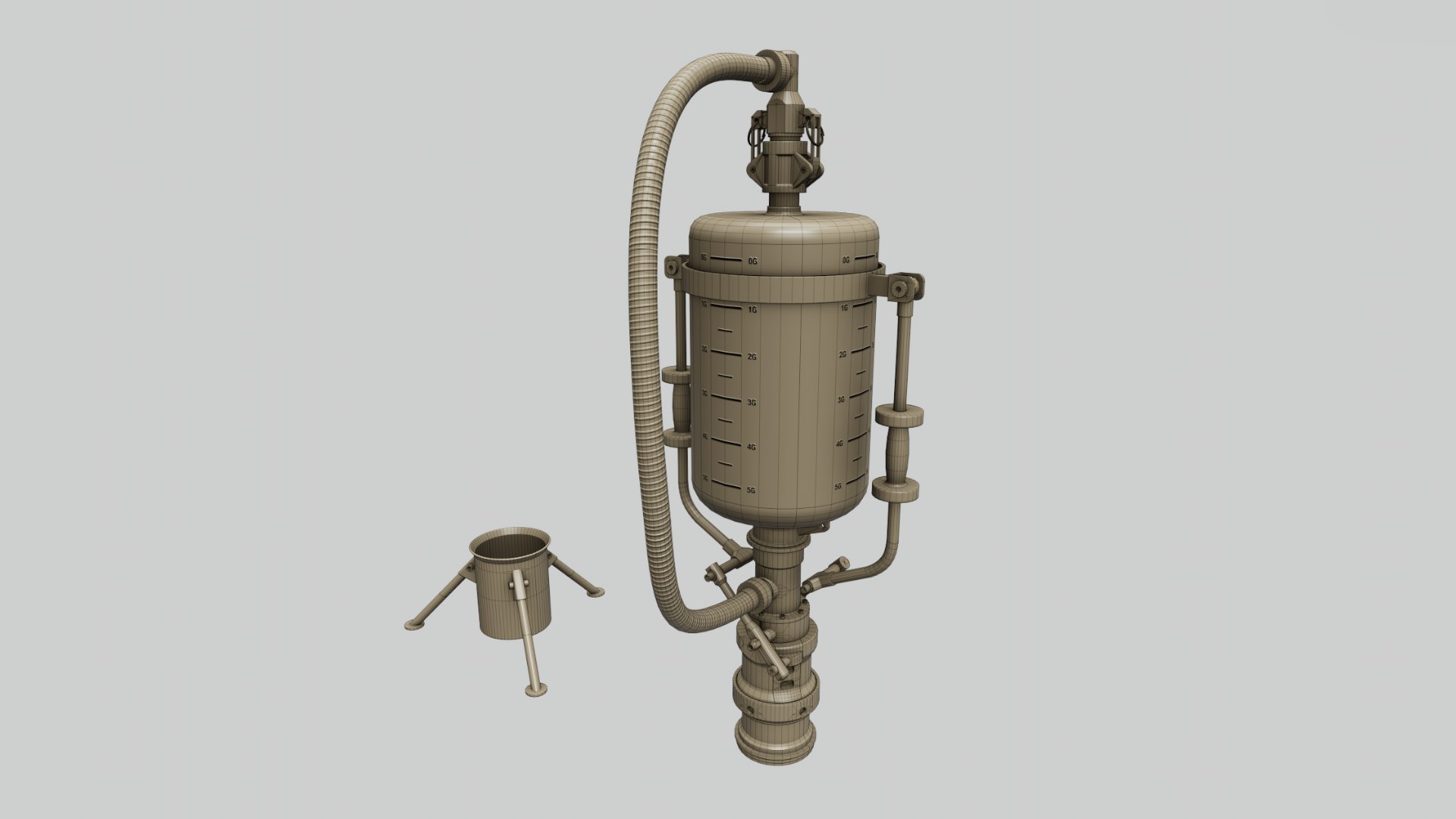 Quick Fill System 01 3D Model - TurboSquid 2186993