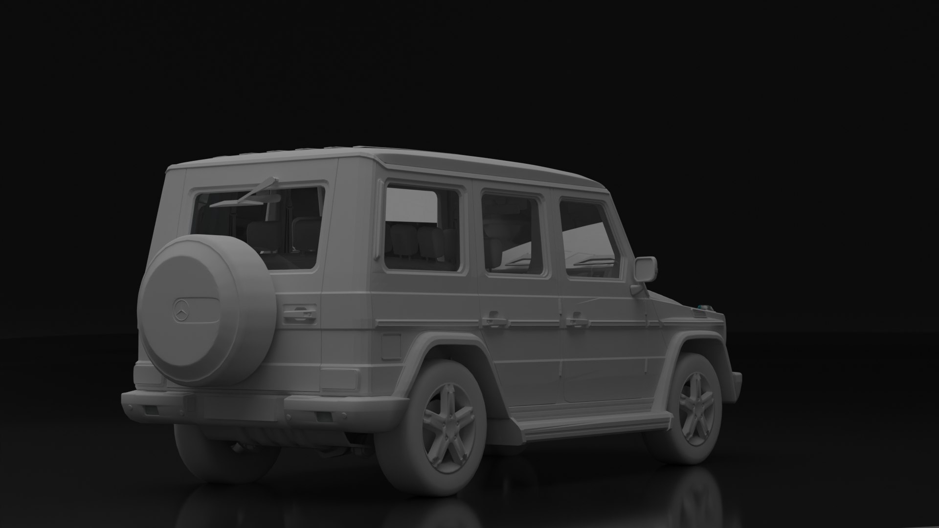 Mercedes Benz -G Class 3D model - TurboSquid 2156203