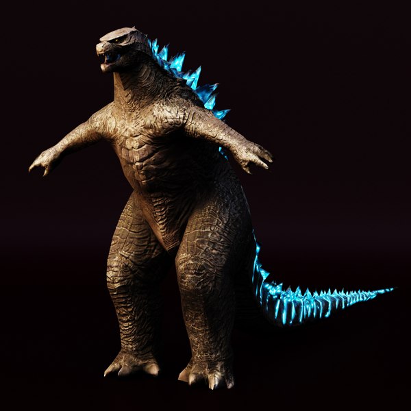 3D Godzilla Models | TurboSquid