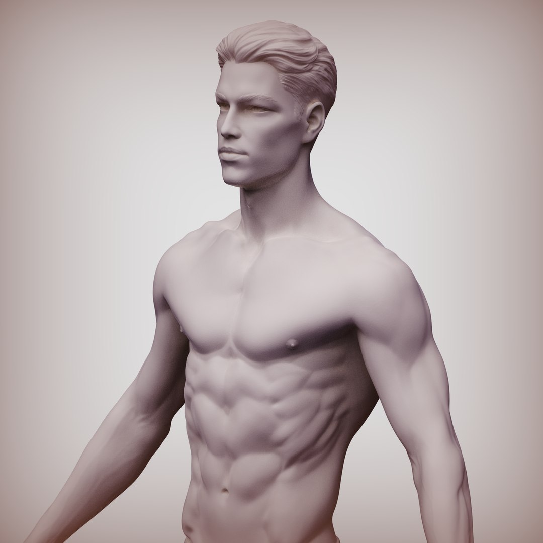 Transhumanist Man Sculpture Model - TurboSquid 2215744