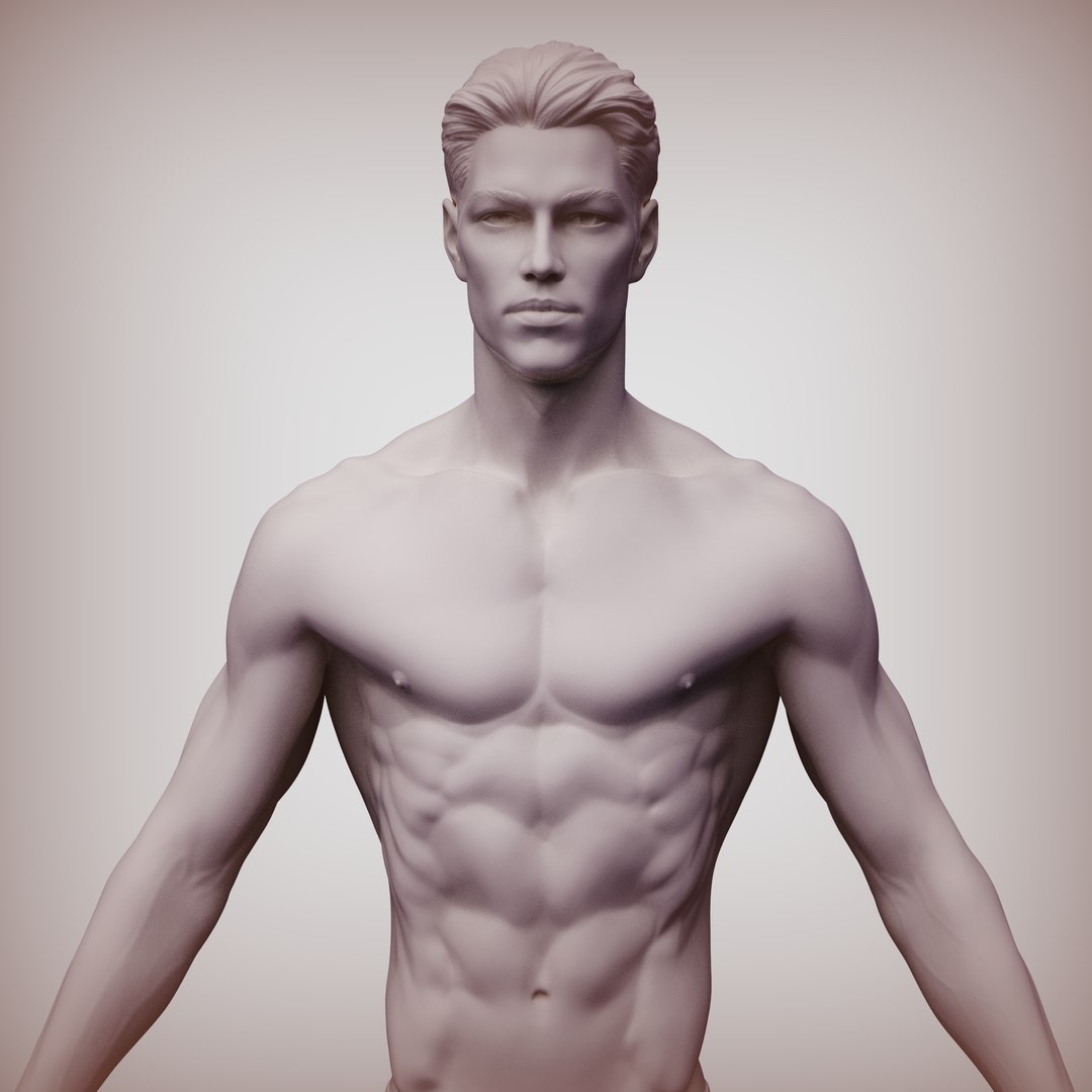 Transhumanist Man Sculpture Model - TurboSquid 2215744