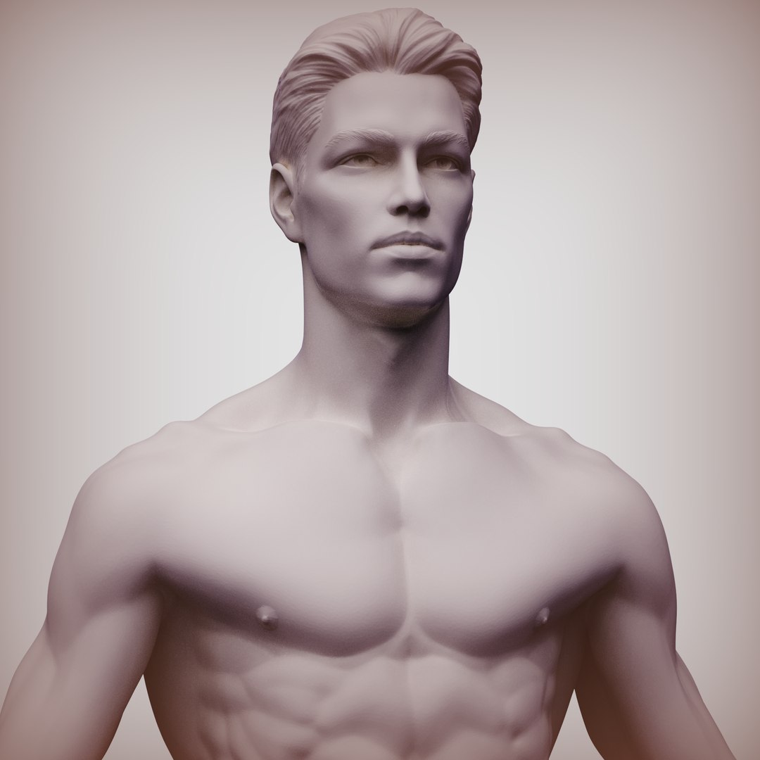 Transhumanist Man Sculpture Model - TurboSquid 2215744