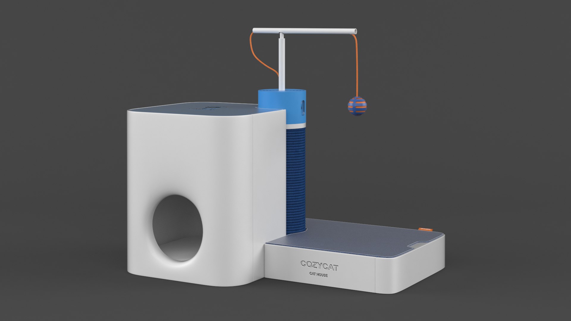 Cat House 3D Model - TurboSquid 2005481