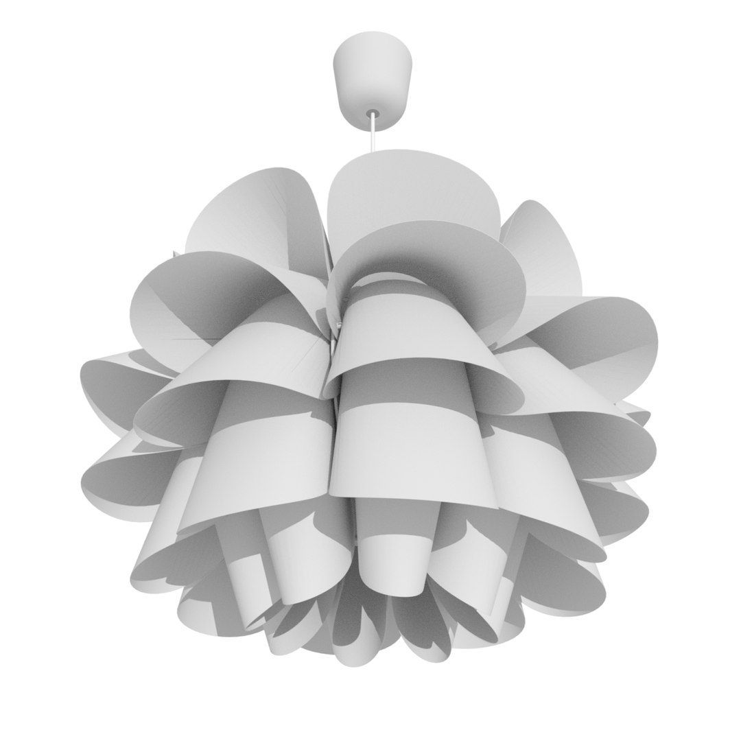 3d Model Knappa Lamp Ikea