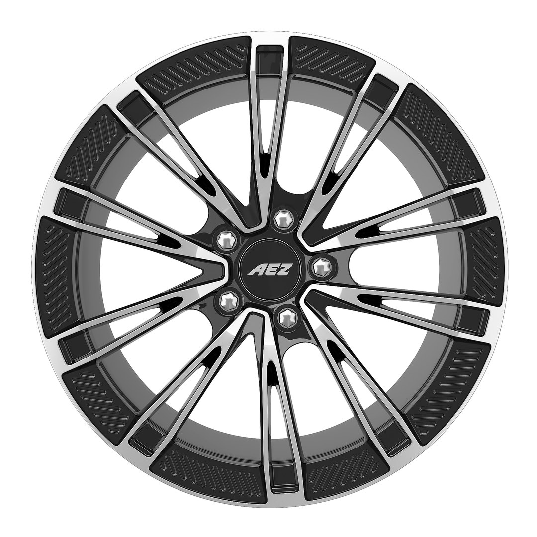 Alloy Wheel AEZ Alaska 3D Model - TurboSquid 2229102