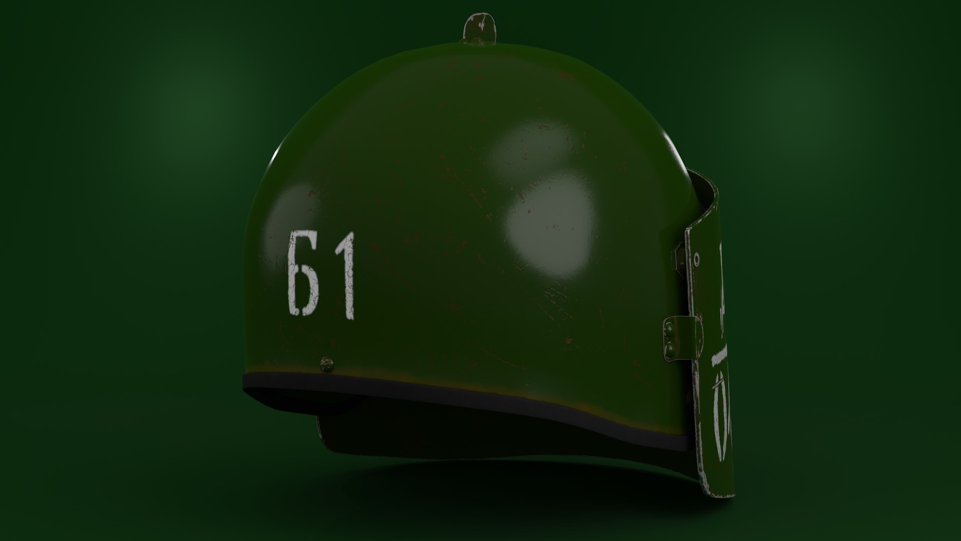 3D Russian Bulletproof Helmet Maska 1 Sch High And Low Poly ...