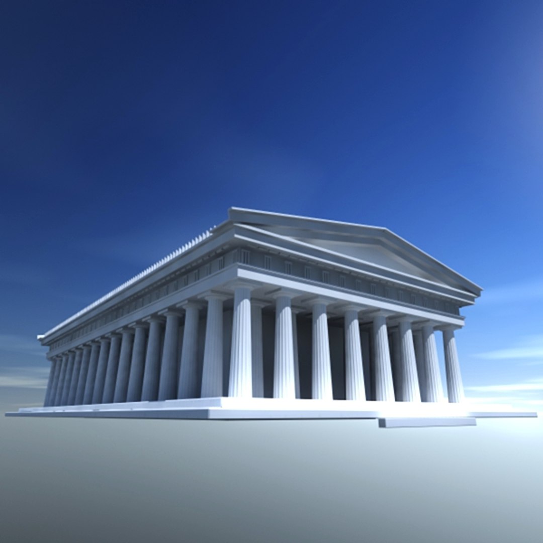 3d Parthenon Model