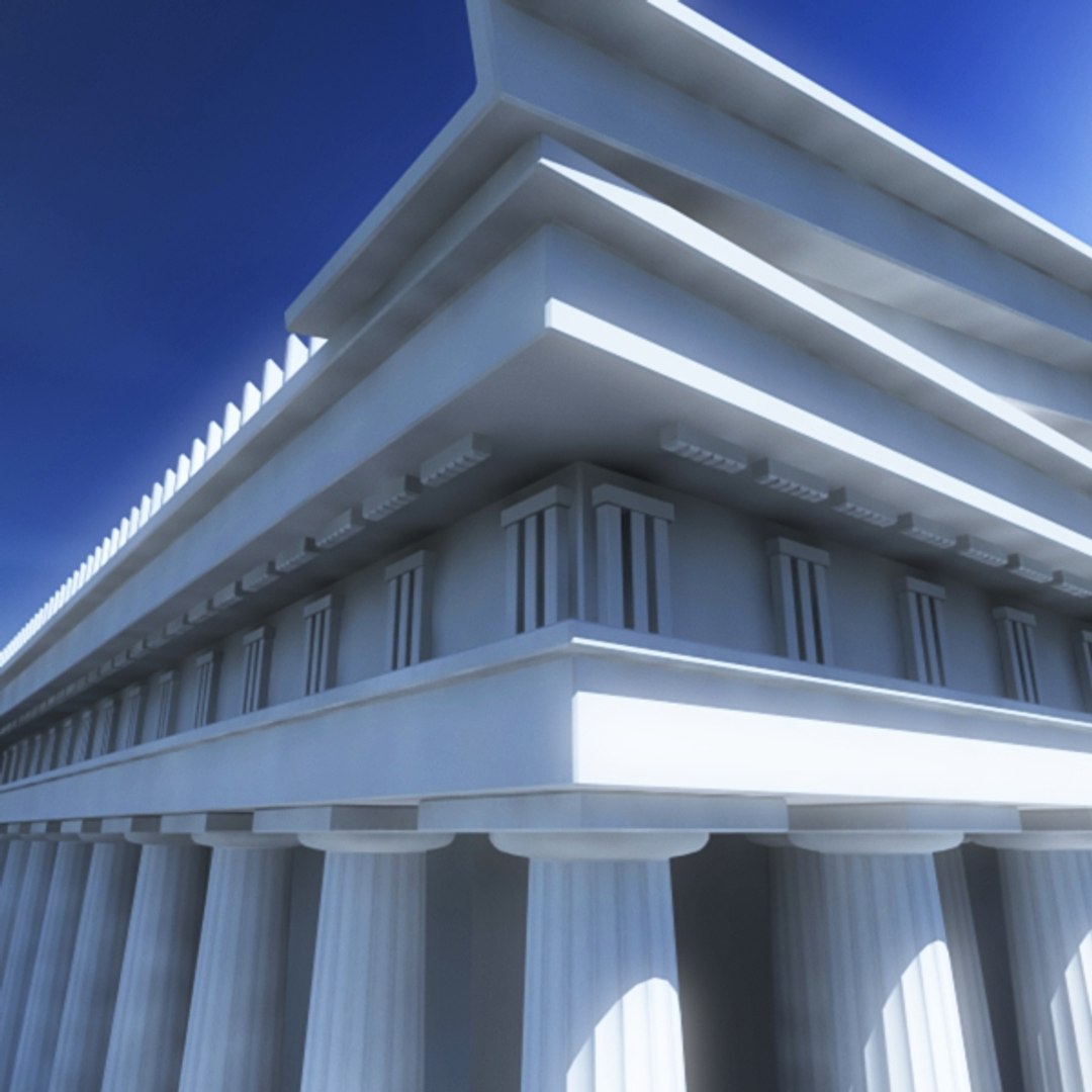 3d Parthenon Model