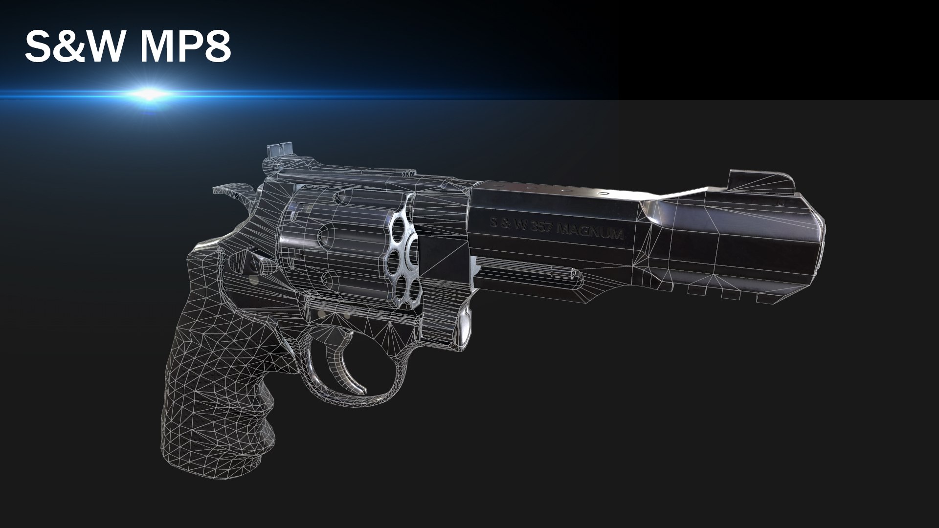 3D S W R8 Revolver Model - TurboSquid 1188958