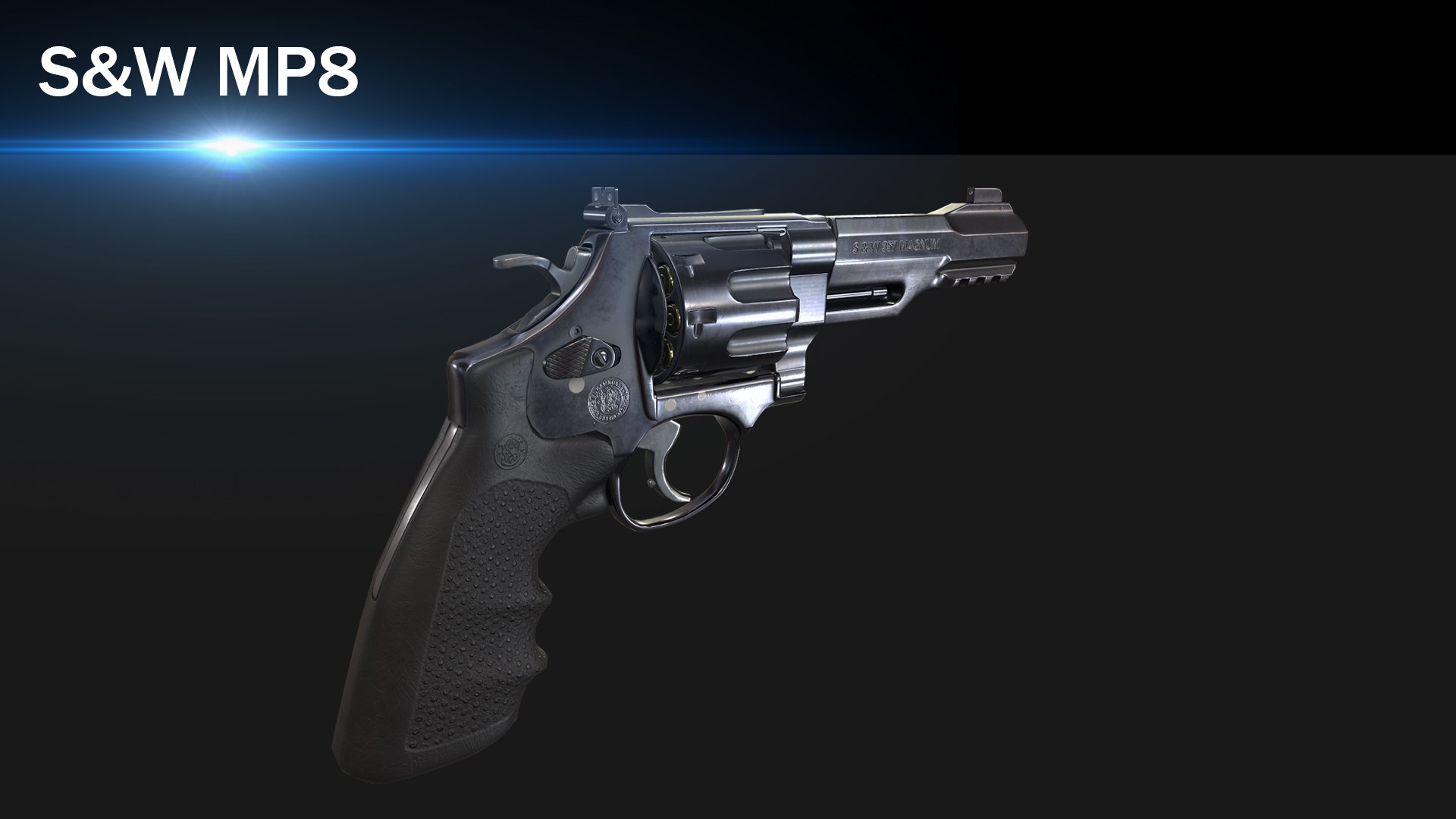 3D S W R8 Revolver Model - TurboSquid 1188958