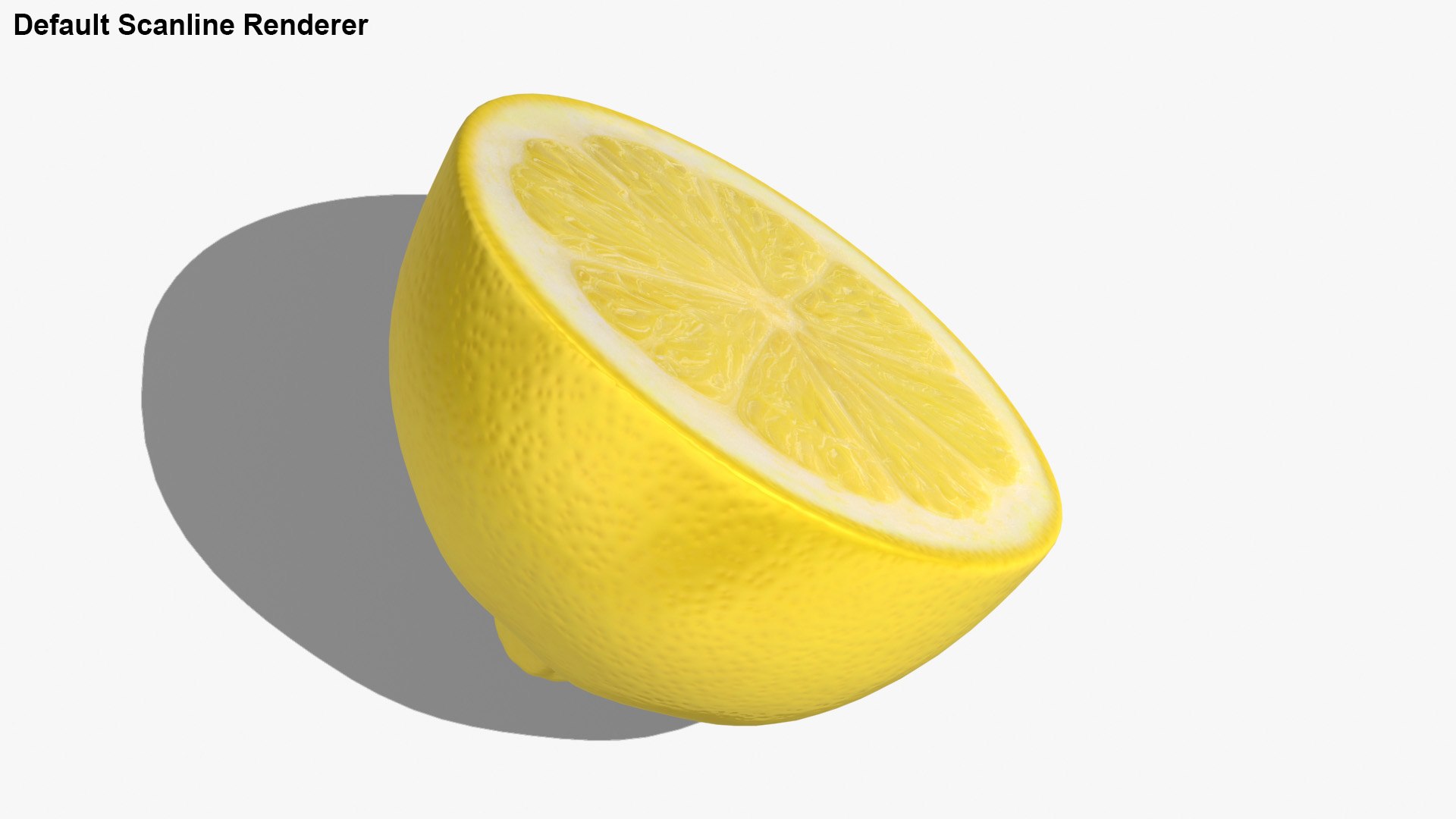 3D Lemon Half - TurboSquid 1989129