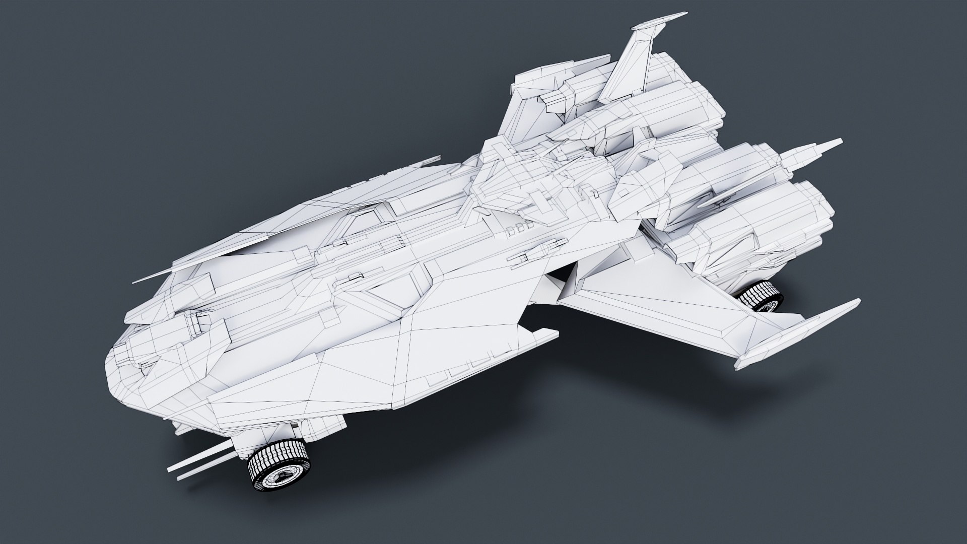 Space ship 3D model - TurboSquid 2178059