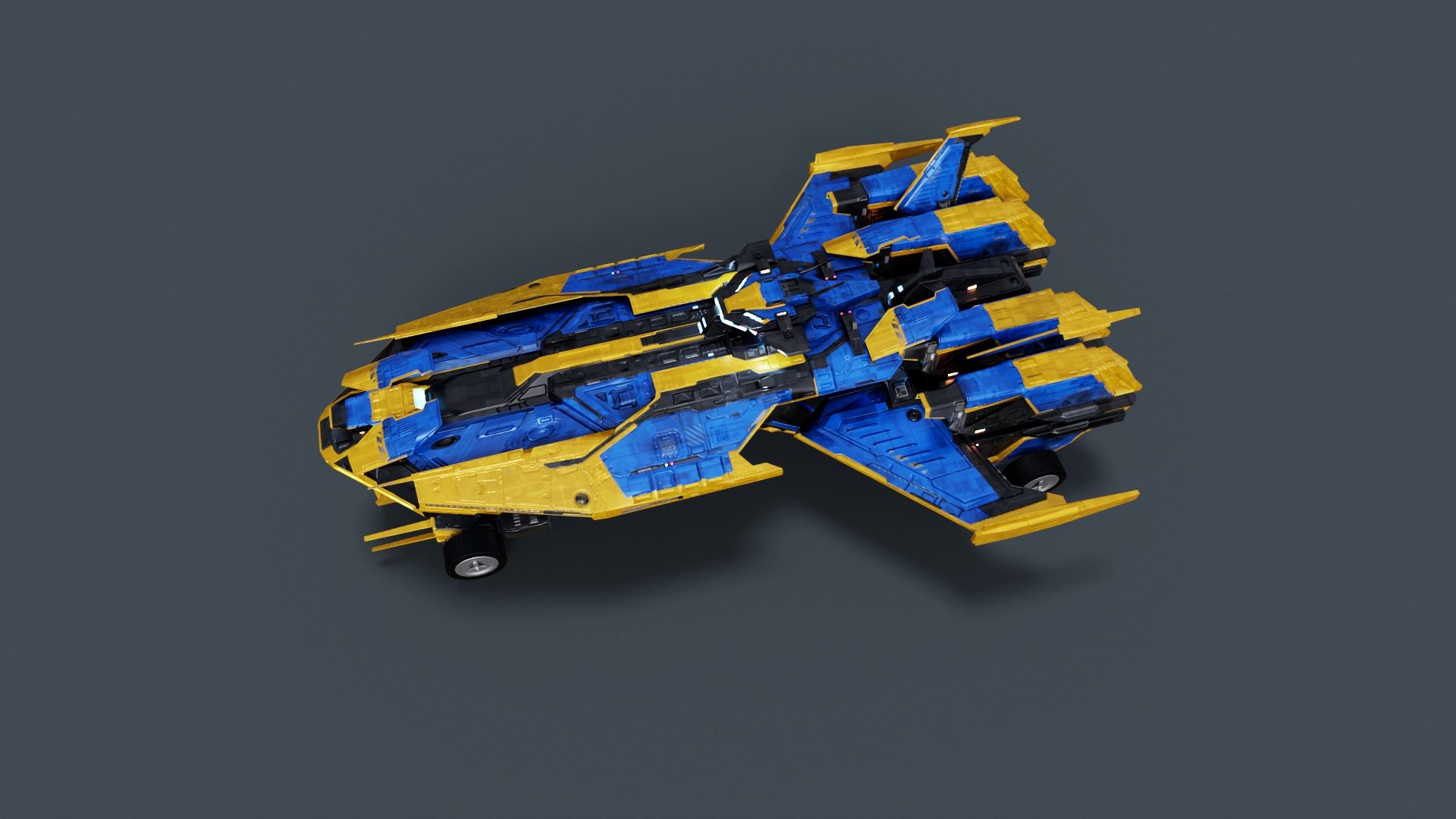 Space ship 3D model - TurboSquid 2178059