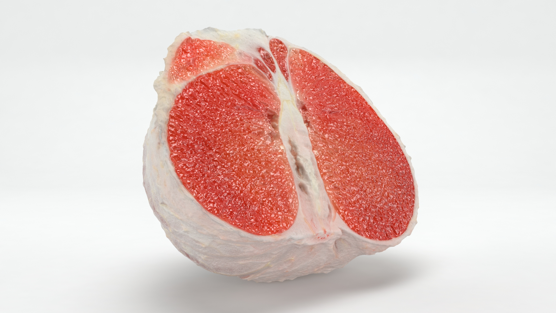 3D Red Pomelo Set - TurboSquid 2229715