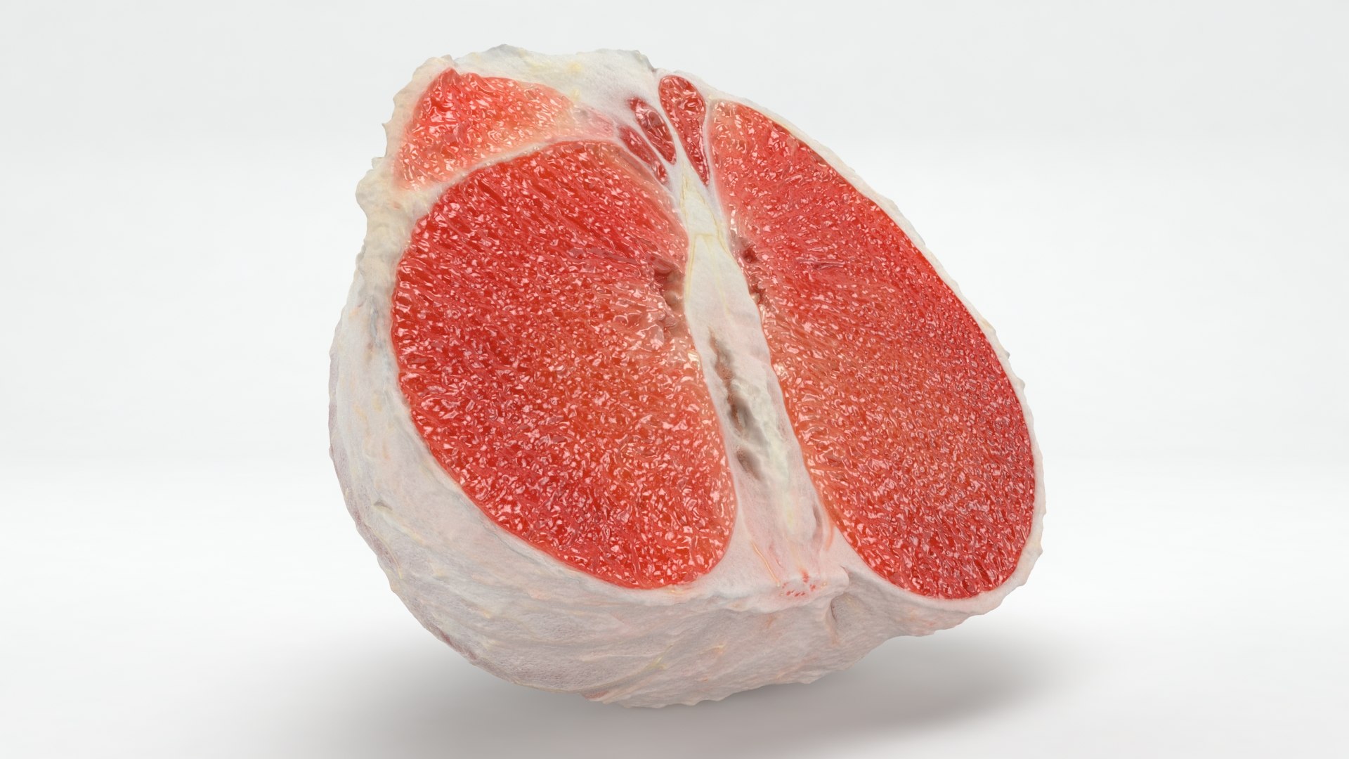 3D Red Pomelo Set - TurboSquid 2229715